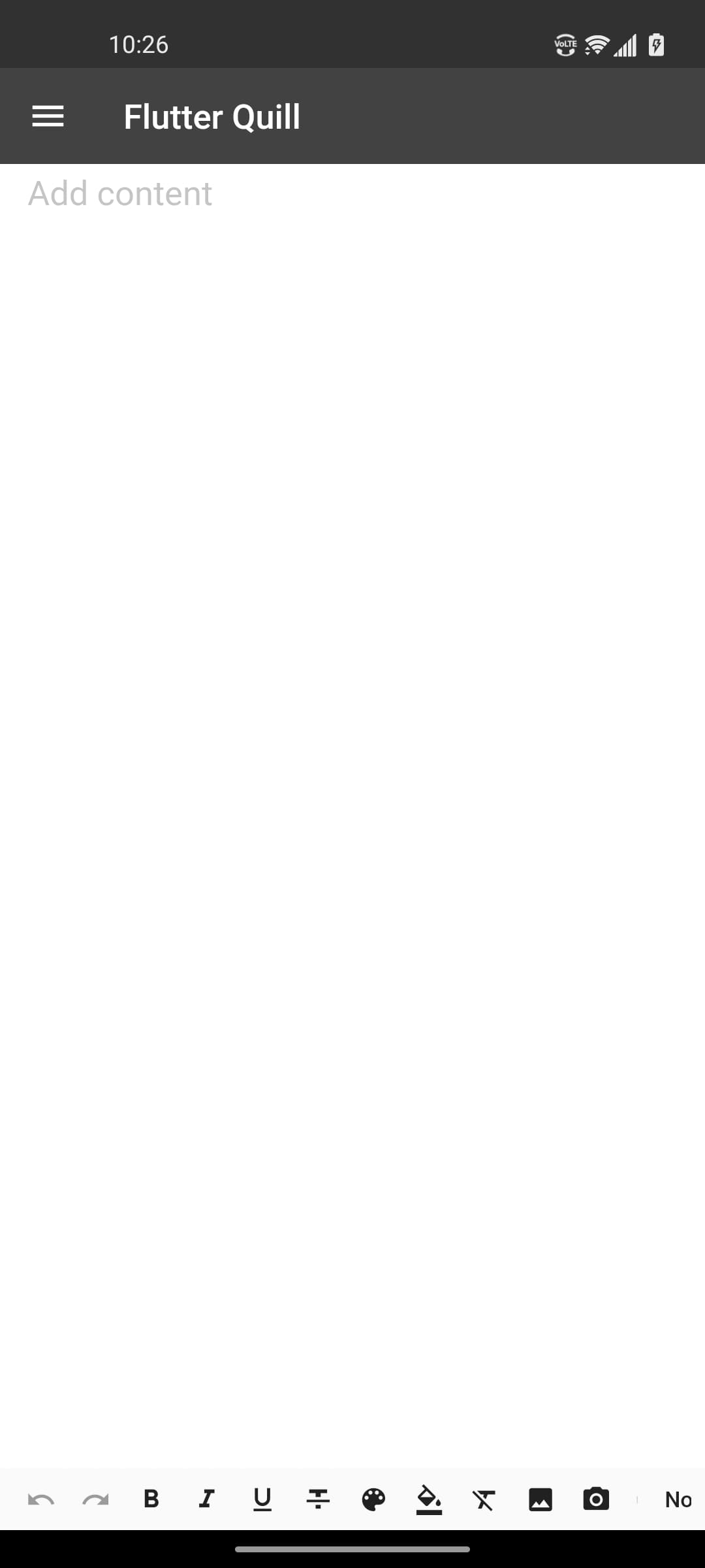 how to set placeholder? · Issue #11 · singerdmx/flutter-quill · GitHub