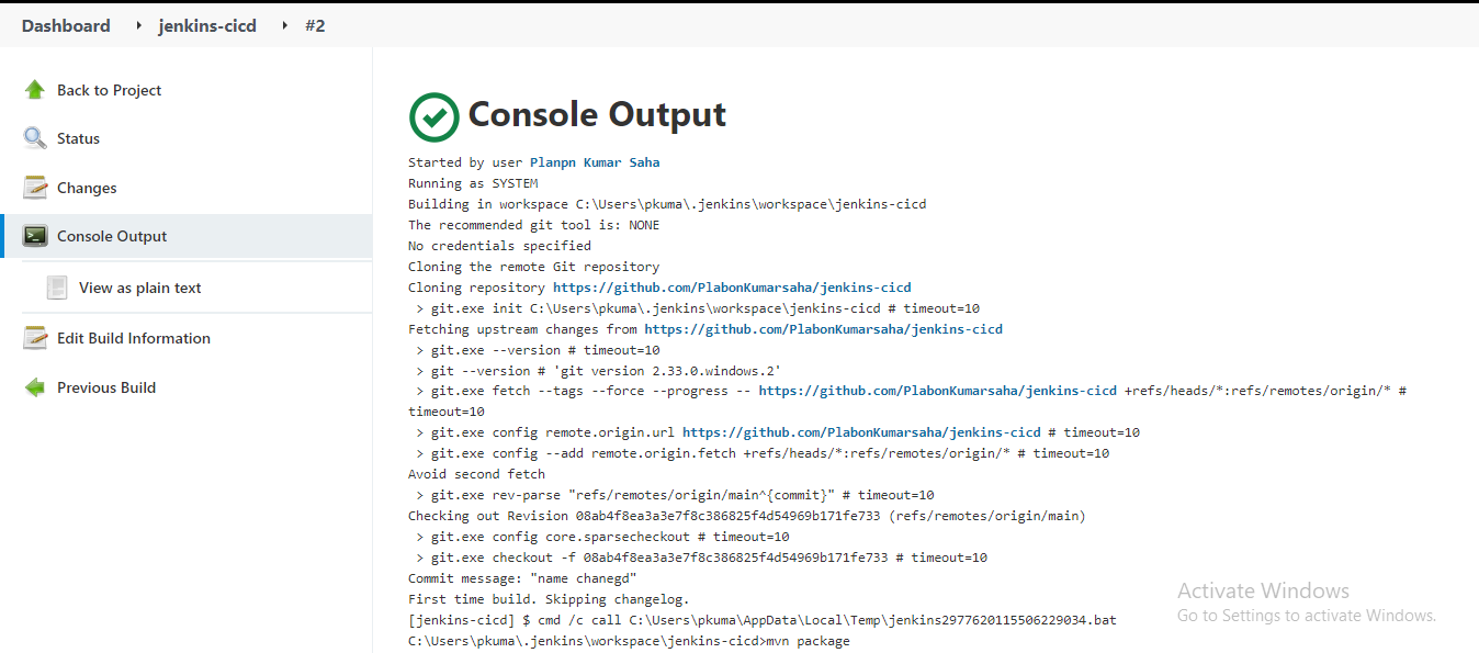 Github Plabonkumarsahajenkins Cicd This Is A Documentation For Pipelining Spring Boot
