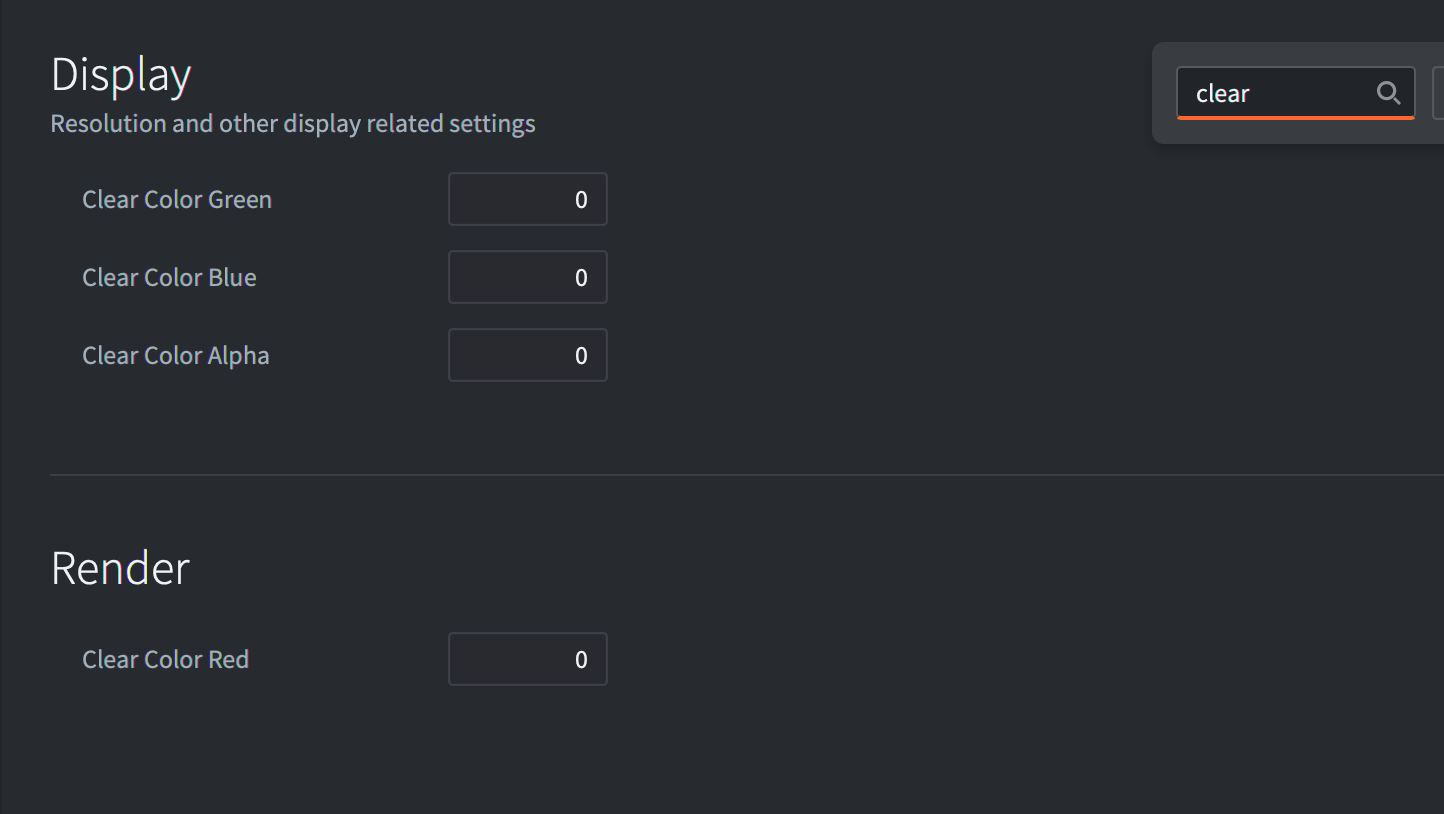 Clear color game.project issue · Issue #2936 · defold/editor2-issues · GitHub