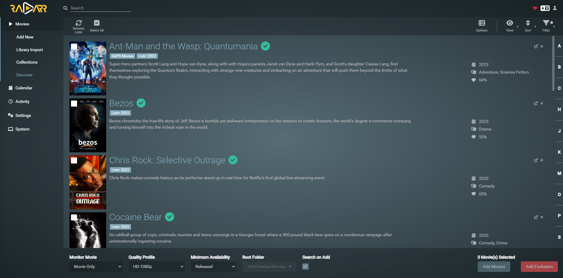 Frontend for Lists · Issue #5481 · Sonarr/Sonarr · GitHub