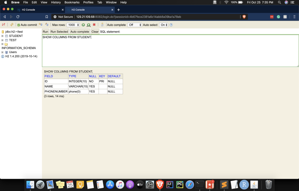 GitHub - np9603/H2-Database