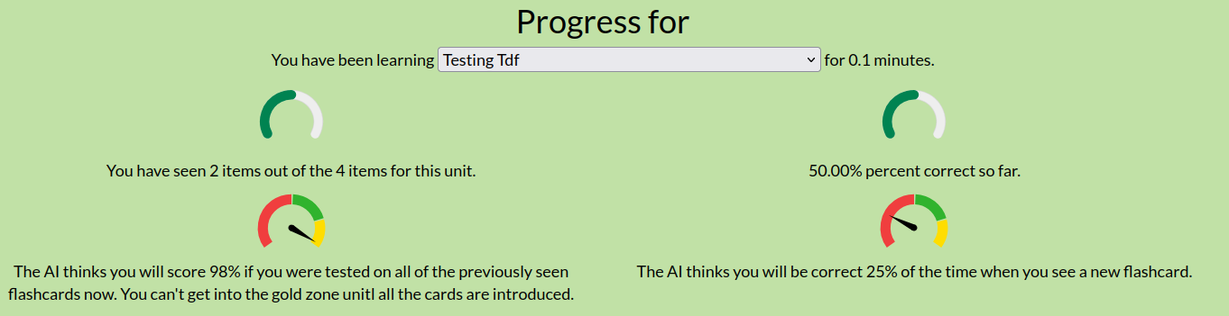 Progress Monitors (replaces progress report) · Issue #265 · memphis-iis/mofacts · GitHub