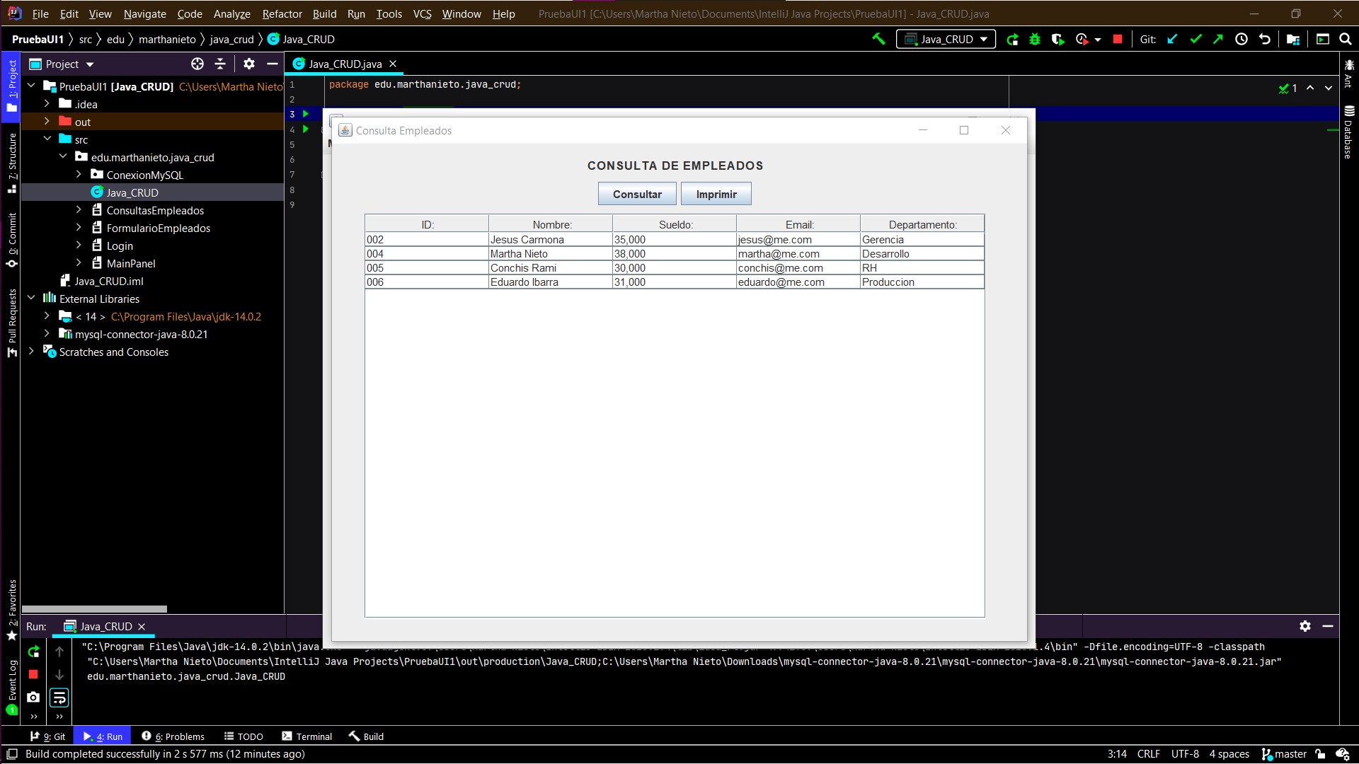 GitHub - MmmarRTha/Java_CRUD: Using Java 14, it’s a software with a ...
