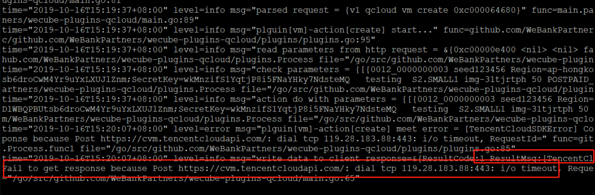 调用插件购买机器失败，但是运行编排显示成功 · Issue #416 · WeBankPartners/wecube-platform · GitHub