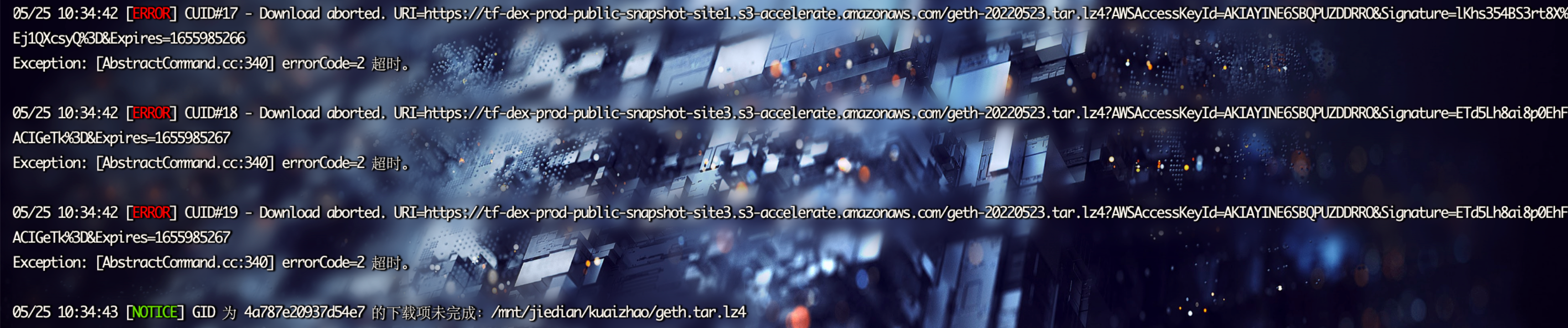 下载大文件导致errorCode=2 Timeout.这个ERROR如何解决 · Issue #1931 · aria2/aria2 · GitHub