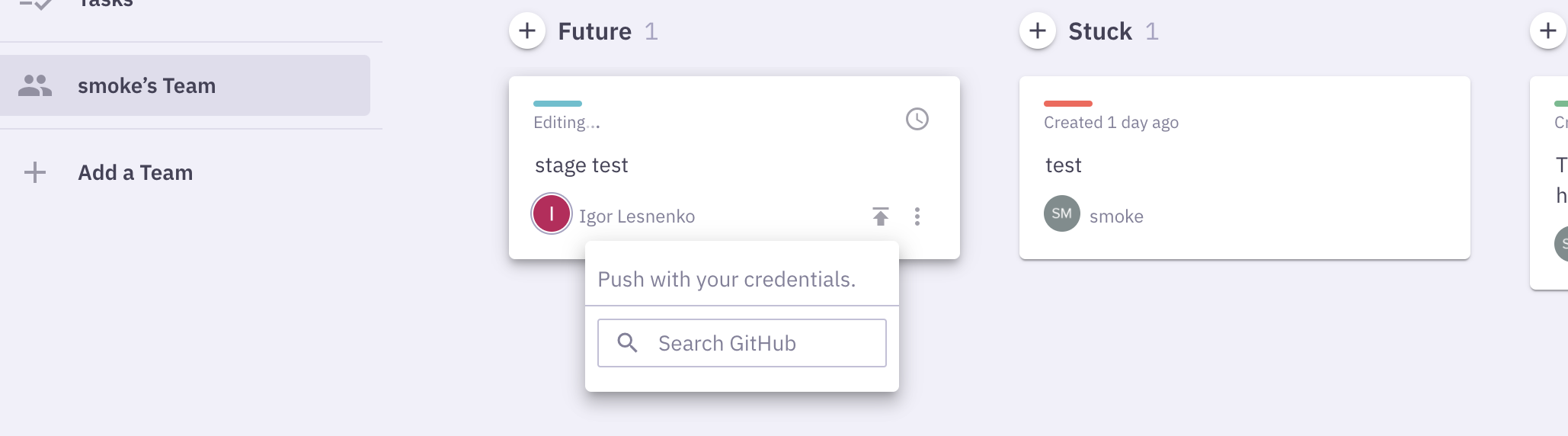 No GitHub repos displayed in push to integration dropdown · Issue #5717 · ParabolInc/parabol ...