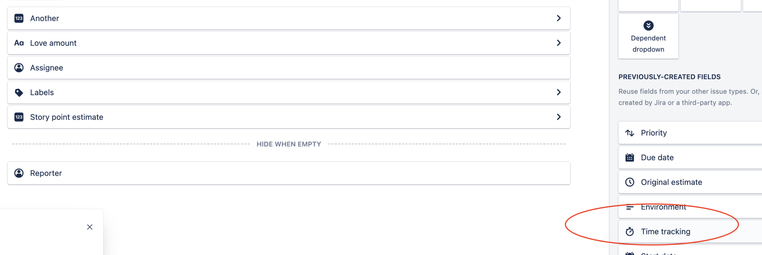 Jira: automatic fix for `original` and `remaining` estimate field does not work for simplified ...