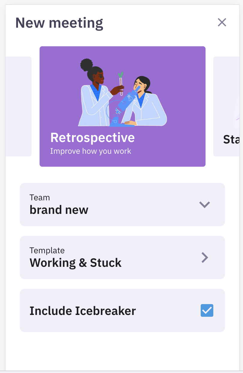 Center The Active Meeting In The New Meeting Carousel On Mobile · Issue 7040 · Parabolinc