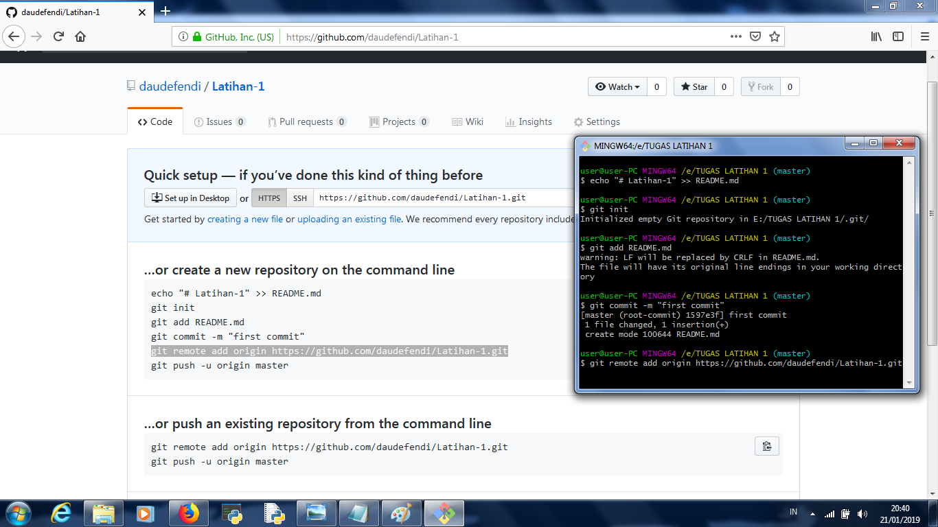 GitHub - daudefendi/Latihan-1