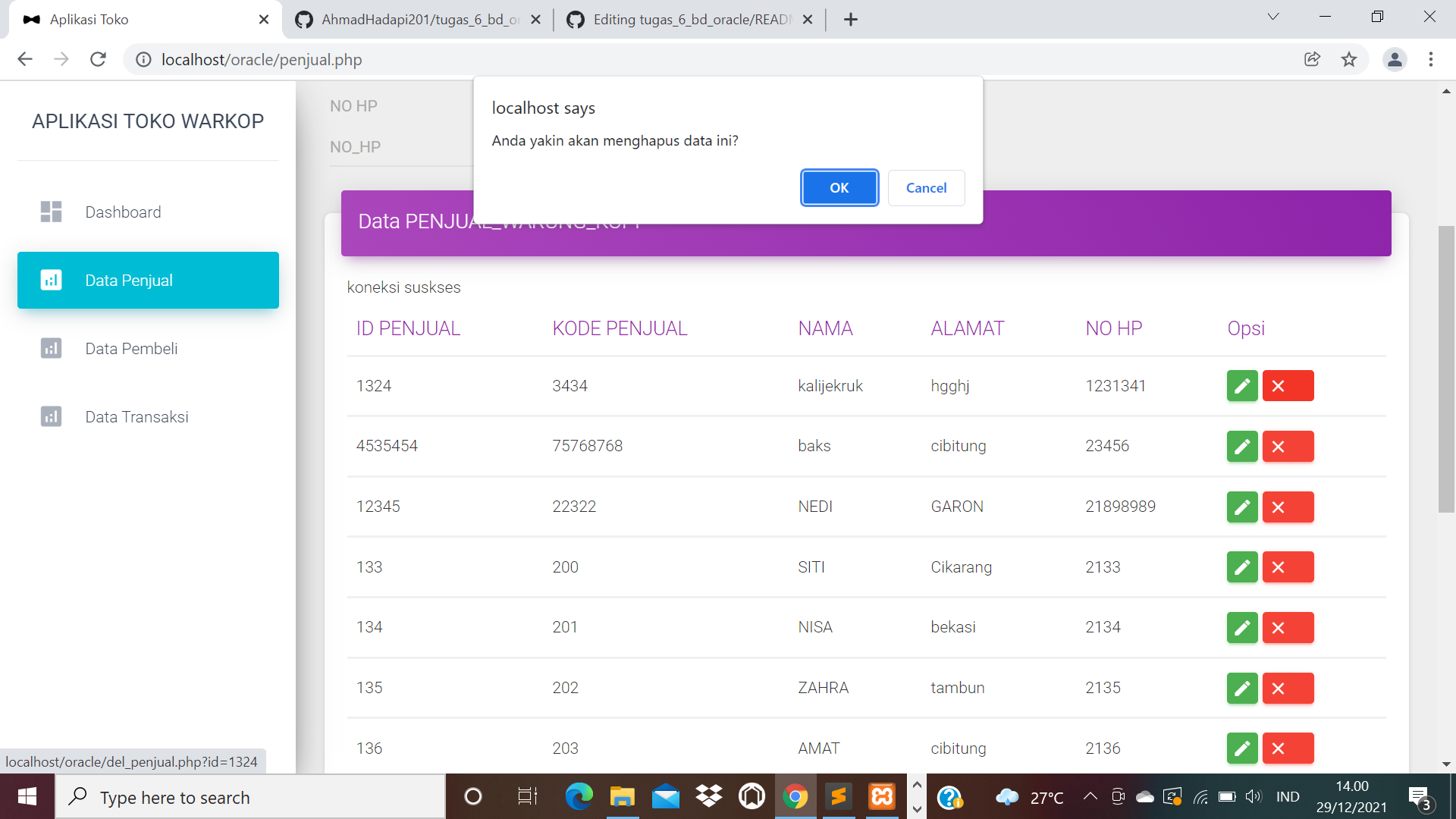 GitHub - ridwanmo/tugas_6_bd_oracle