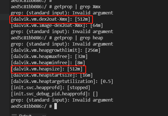 how to modify max heap size of redroid? · Issue #330 · remote-android/redroid-doc · GitHub