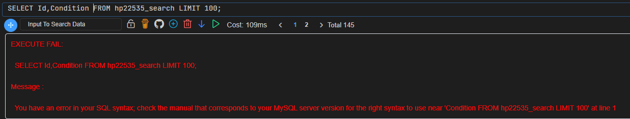 [BUG] SQL-Error · Issue #592 · cweijan/vscode-database-client · GitHub