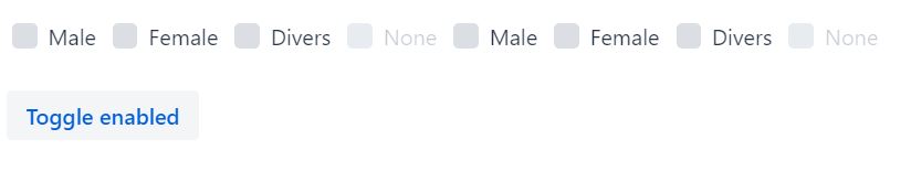 CheckboxGroup ItemEnabledProvider no more applied after calling setEnabled(...) and ...