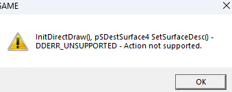 Nancy Drew: Secrets Can Kill (original version) does not start. IDirectDraw__GetGDISurface NOT ...