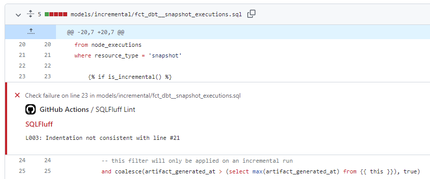 Make L003 easier to fix and understand. · Issue #2892 · sqlfluff/sqlfluff · GitHub
