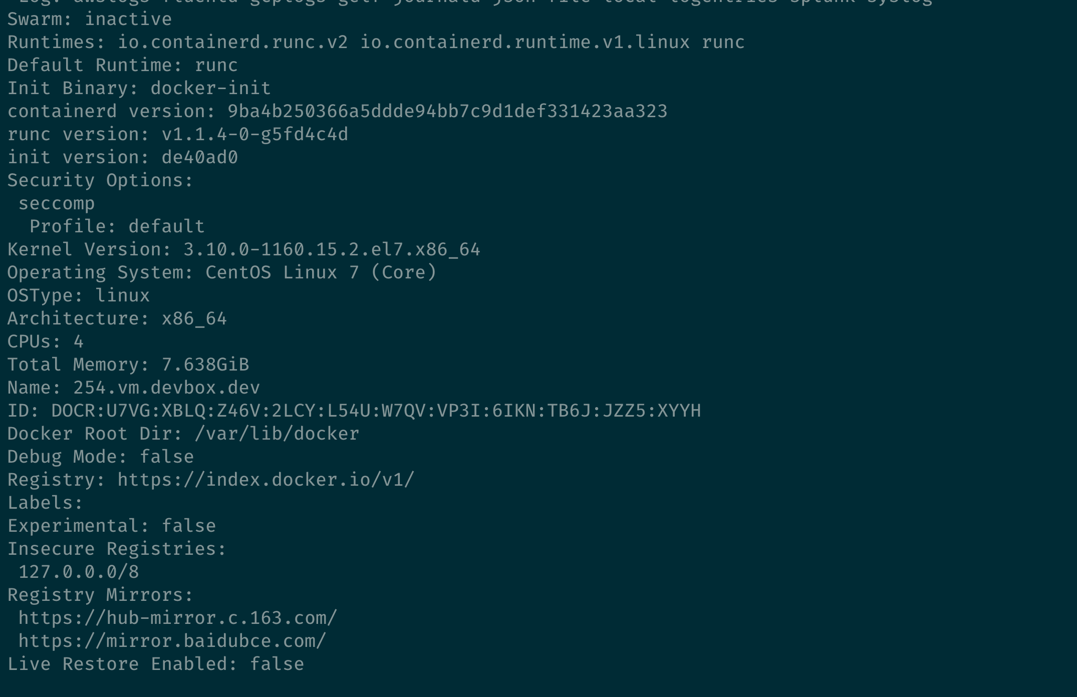 Readme教程报错：overlay2/imagedb/content: no such file or directory · Issue #209 · chaitin/veinmind ...