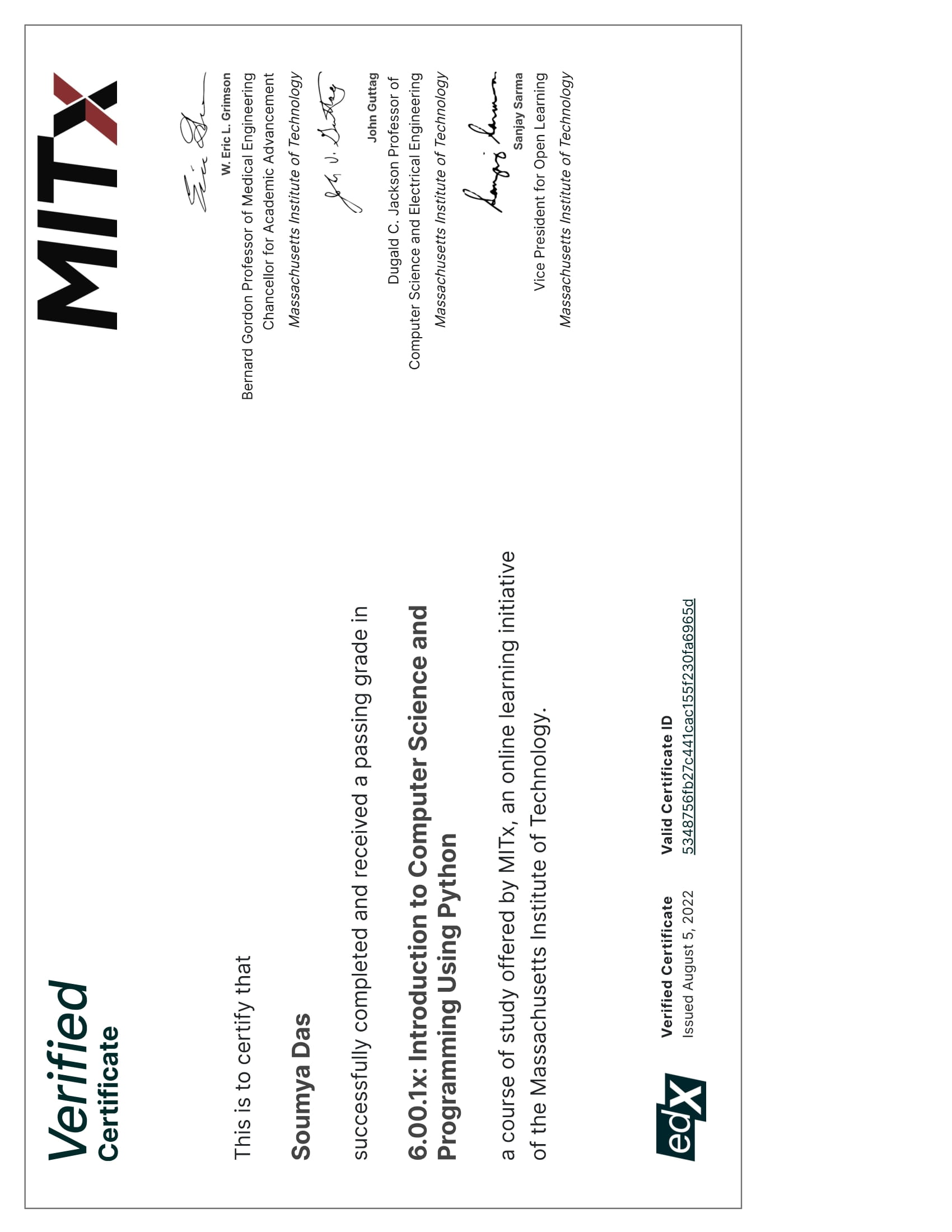 Github Shl0m0introduction To Computer Science And Programming Using