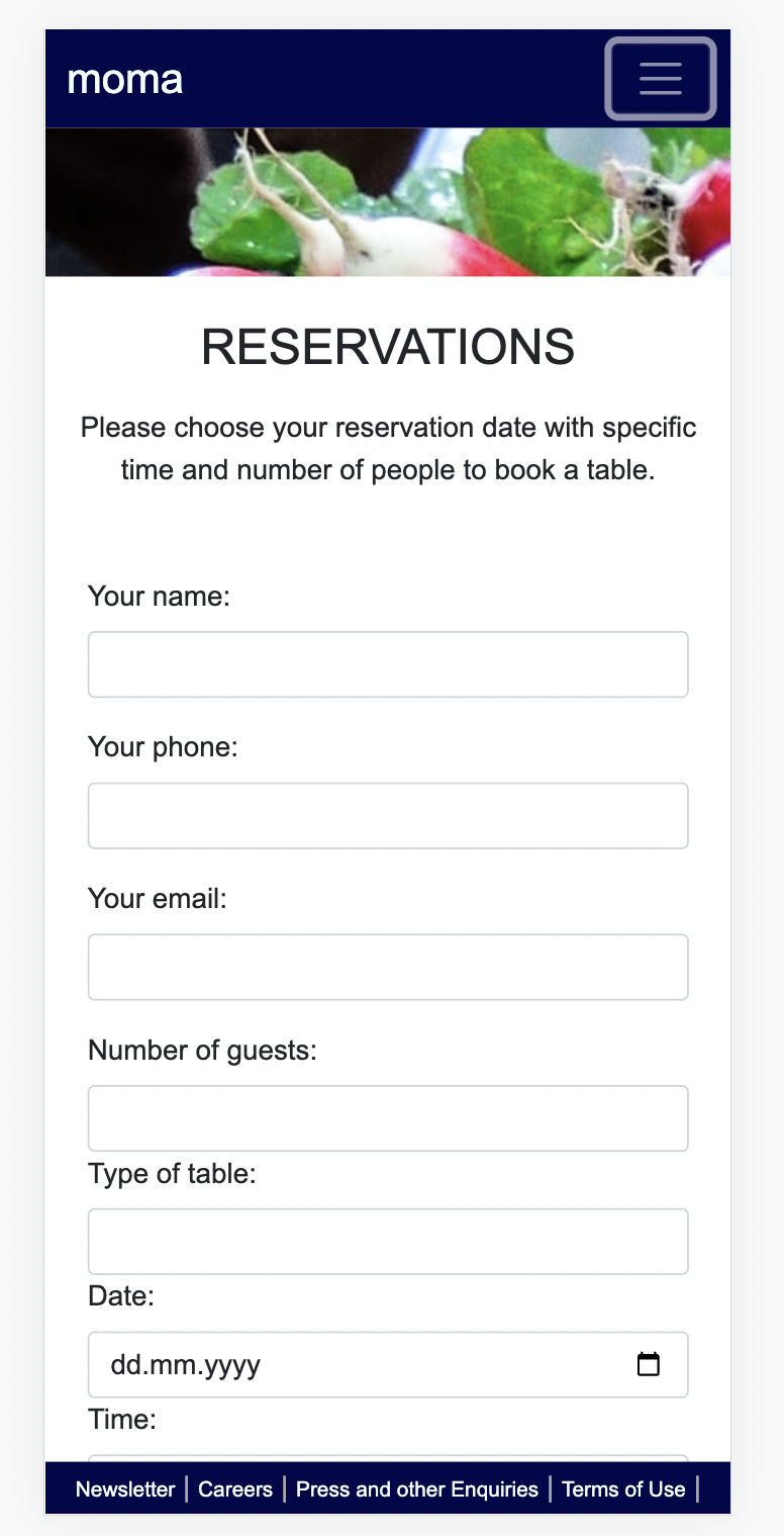 GitHub - iamtigermaximus/restaurant-website
