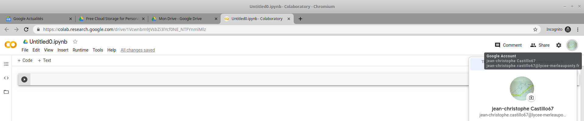 impossible to create Colab notebooks with a GSuite account · Issue ...