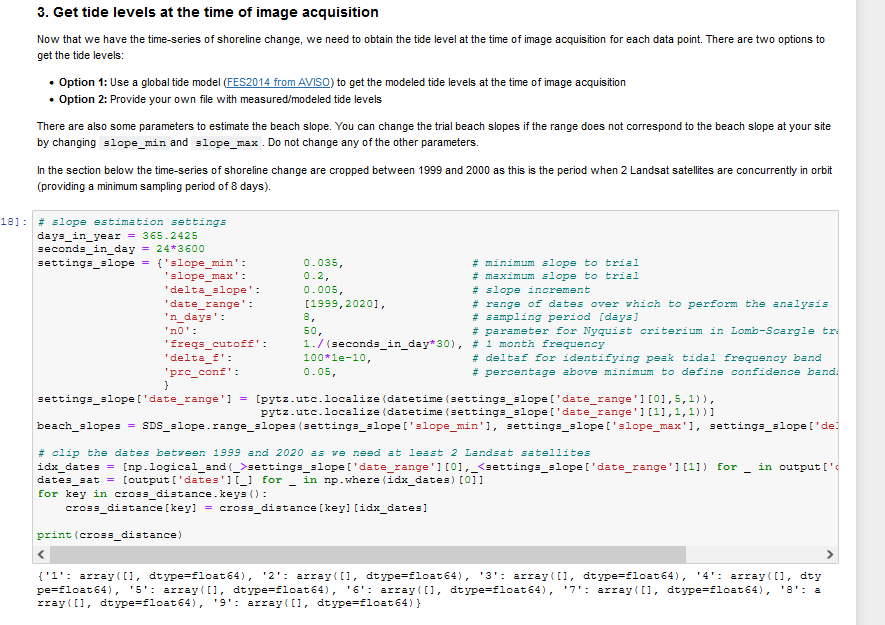 Issue with Slope Estimation · Issue #247 · kvos/CoastSat · GitHub