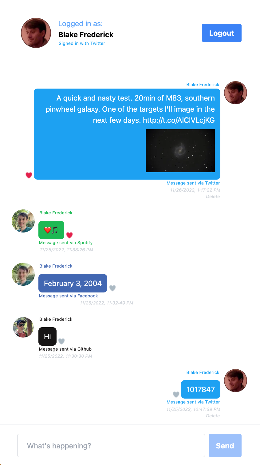GitHub - blakefrederick/myco: Cross-Platform Messaging (experimental)