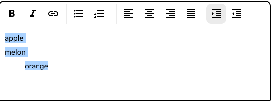 Bug: When we select few lines, indent and outdent feature only applied ...