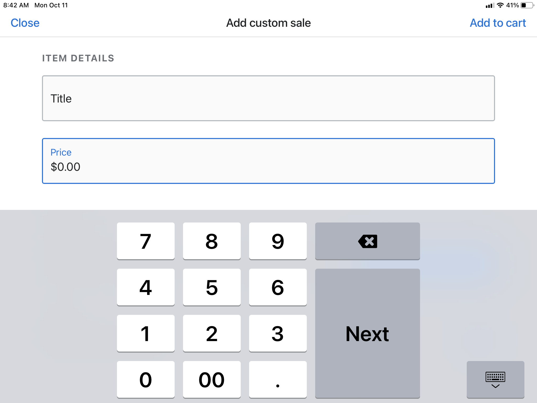 Request: Override Safari decimal keyboard for *iPad* for POS Embedded Apps · Issue #78 · Shopify ...