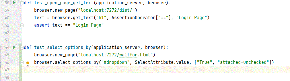 select_options_by fails with AssertionError: Error: locator.selectOption: options[0].value ...