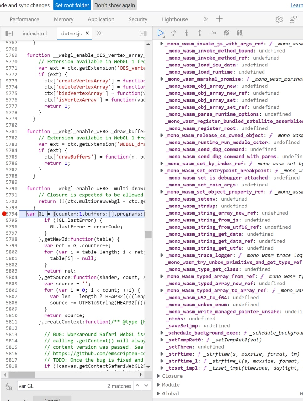 Wasm Gl Object No Longer Accessible In Net 7 Skiasharp · Issue
