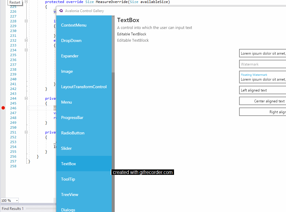 TextPresenter.Text isnt initialised when TextBox loads · Issue #1220 · AvaloniaUI/Avalonia · GitHub