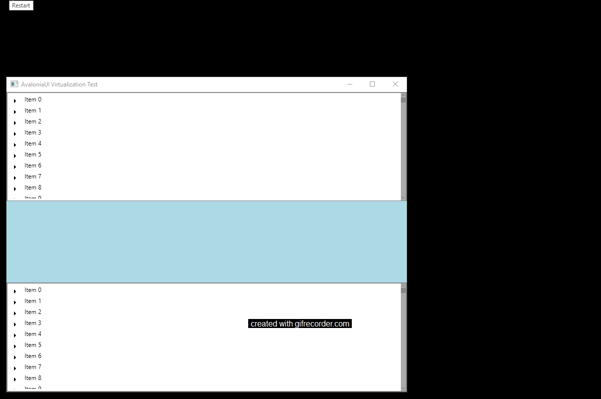 ItemVirtualization for ListBox is Broken · Issue #1707 · AvaloniaUI ...