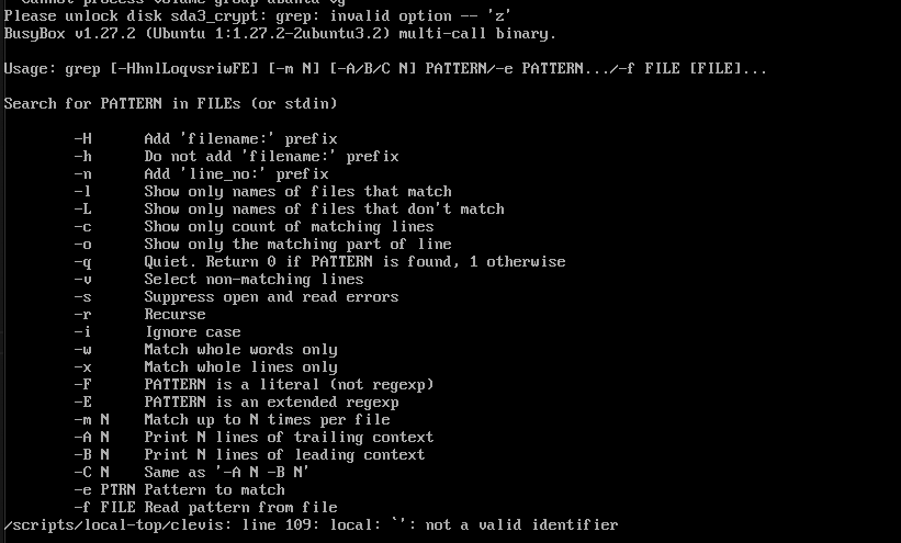 initramfs: Fix cryptdevice identification · Issue #169 · latchset/clevis · GitHub