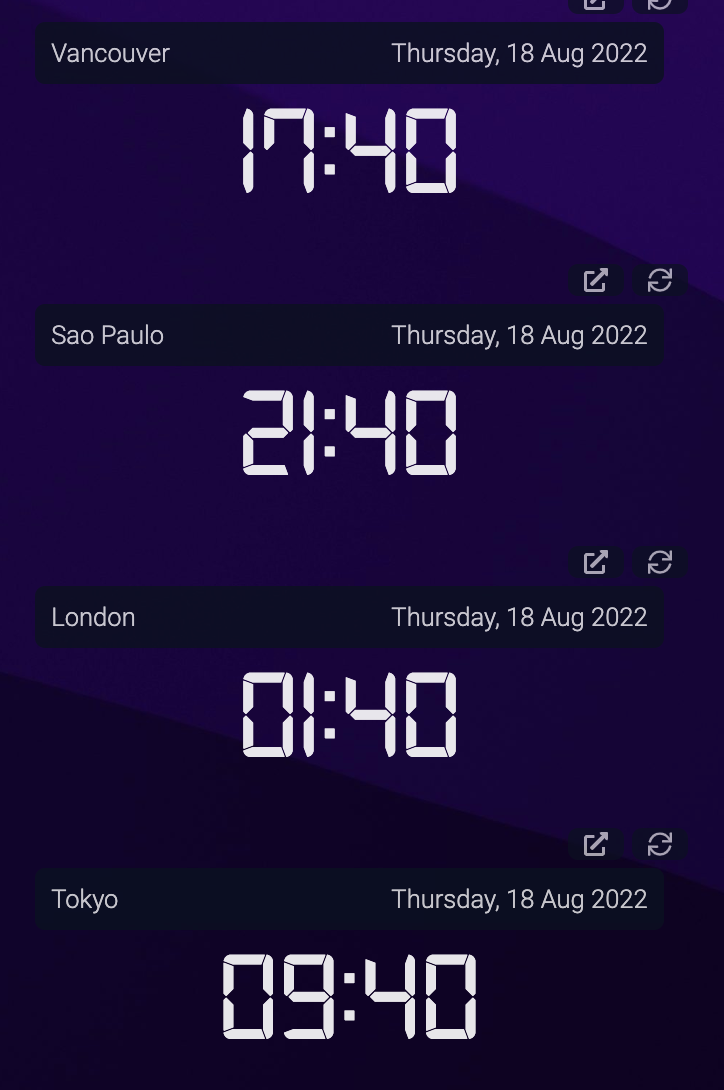 Bug Clock Date Is Wrong · Issue 856 · Lissy93dashy · Github 