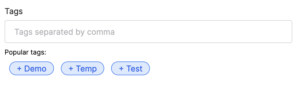 Tag entry improvements · Issue #582 · webrecorder/browsertrix · GitHub
