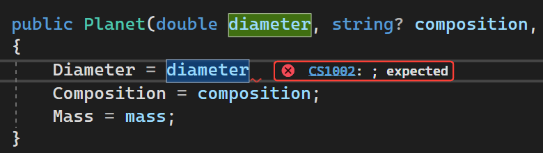Suggested UX for Inline Diagnostics · Issue #64474 · dotnet/roslyn · GitHub