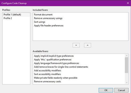 Code Cleanup Support For All Editorconfig Options · Issue 48382 · Dotnetroslyn · Github