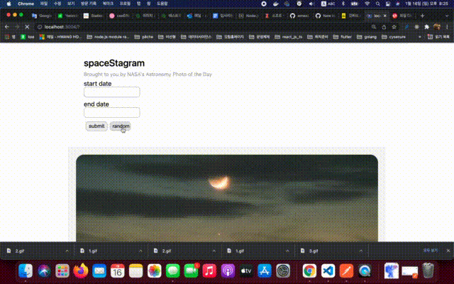GitHub - voicihojun/spacestagram: Web page named spaceStagram which use nasa api to show space's ...