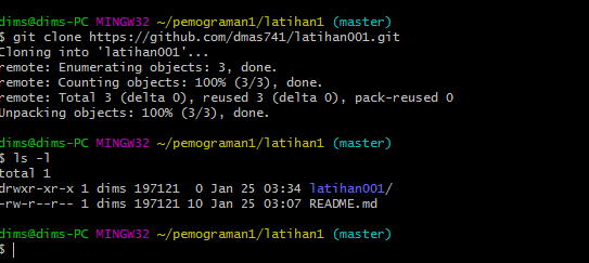 GitHub - dmas741/latihan001