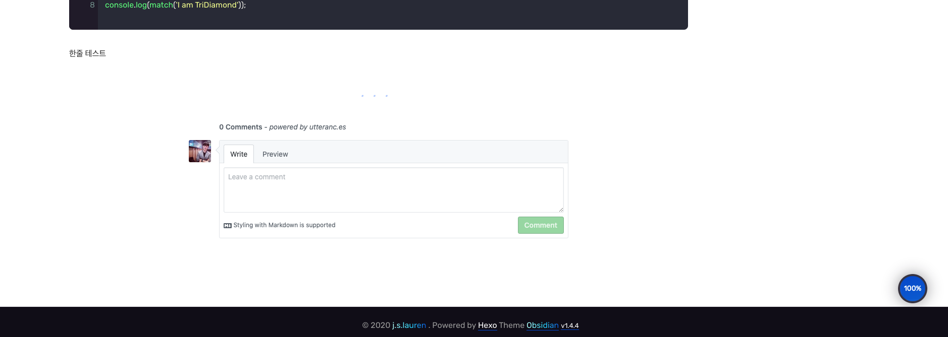 Other comment issues · Issue #107 · bennyxguo/hexo-theme-obsidian · GitHub