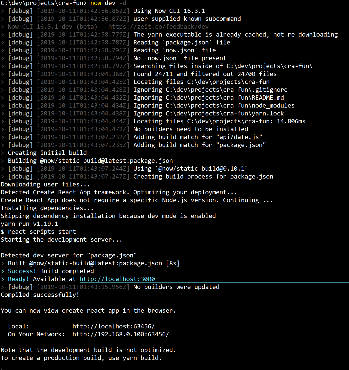 now dev not serving serverless functions on Windows machine · Issue #3142 · vercel/vercel · GitHub