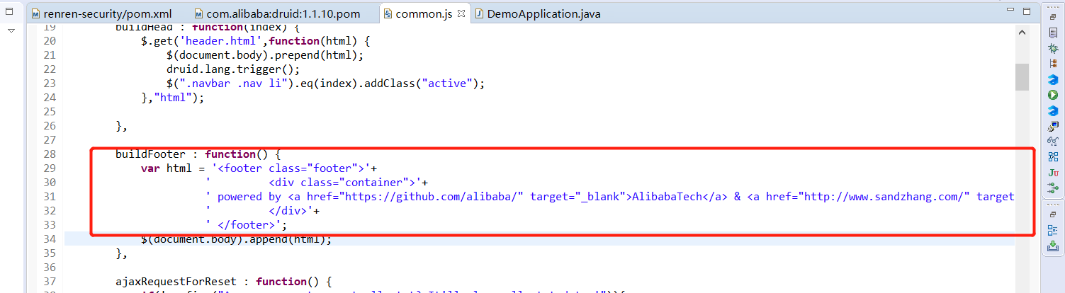 监控页面底部链接到了“澳门赌场” · Issue #3050 · alibaba/druid · GitHub