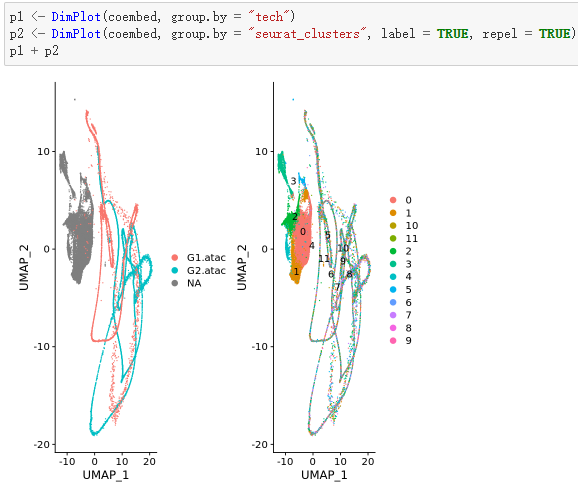 co-embedding ploting problem · Issue #179 · stuart-lab/signac · GitHub