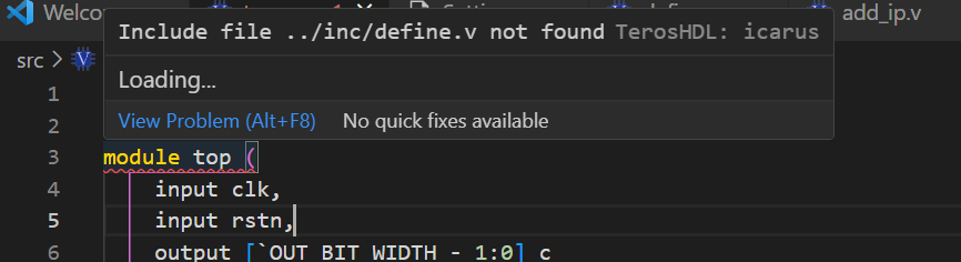 Schematic viewer build failed when the Verilog file use `include files` · Issue #296 ...