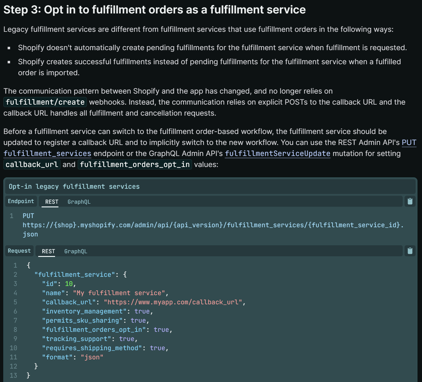 Fulfillment requirements · Issue #845 · nozzlegear/ShopifySharp · GitHub