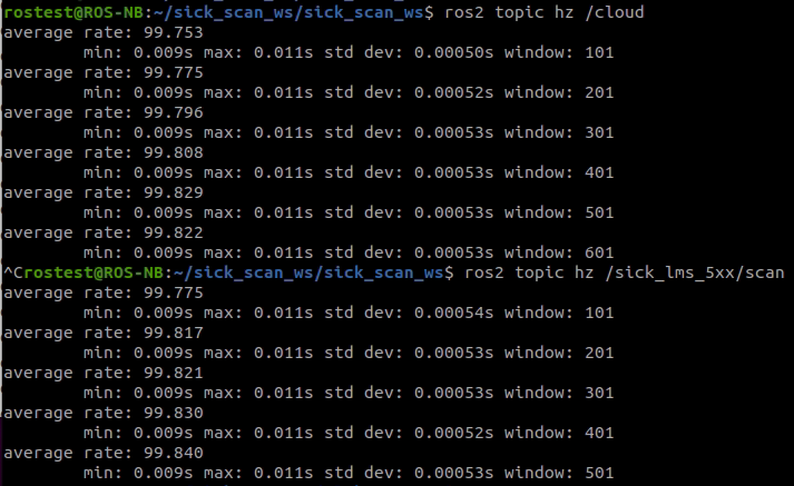 LMS511 10100 publishes topics at 250Hz · Issue #148 · SICKAG/sick_scan_xd · GitHub