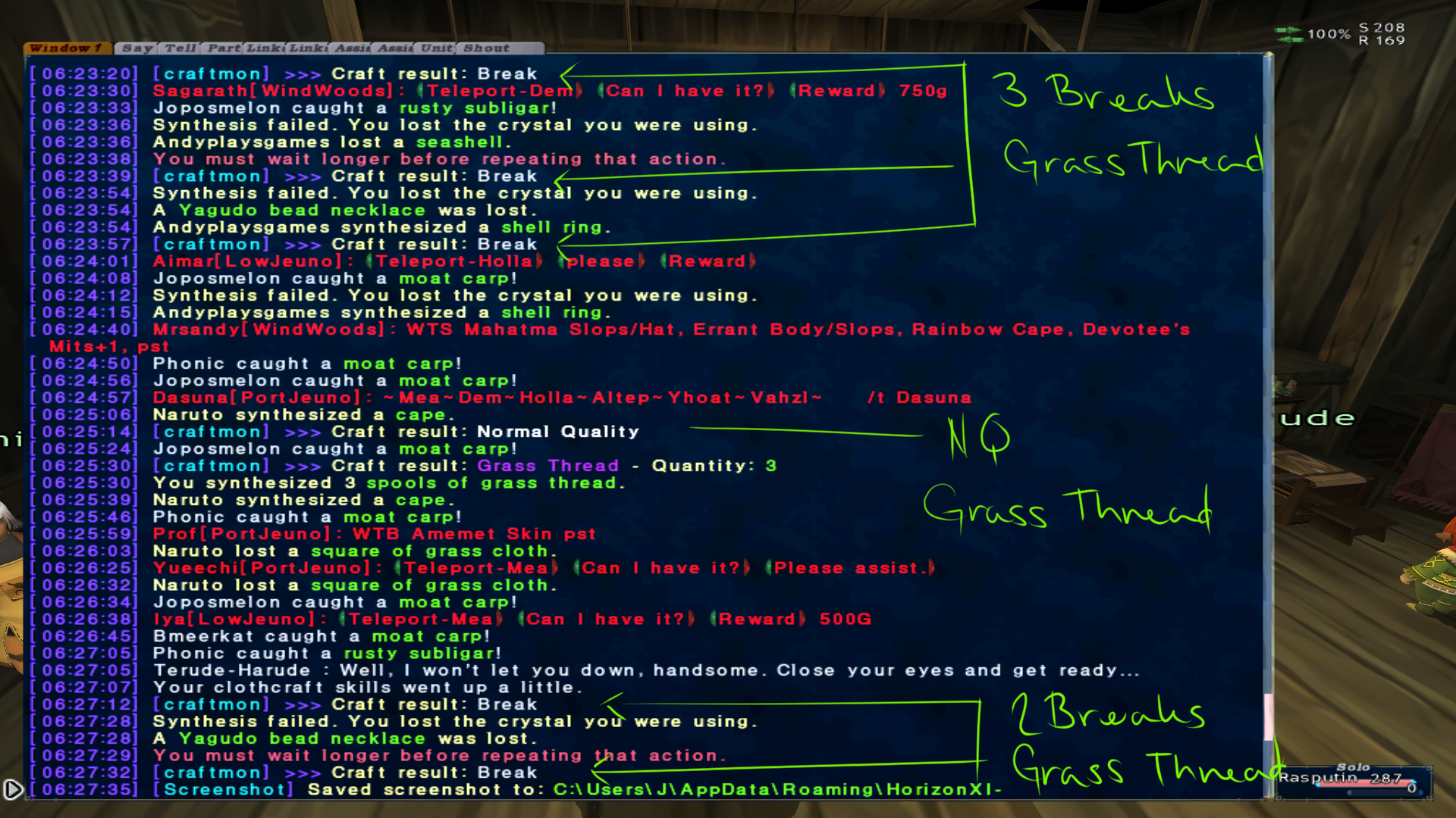 🐛[BUG] Yagudo necklace synth break issue · Issue #824 · HorizonFFXI/HorizonXI-Issues · GitHub