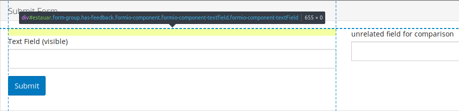 [BUG] Hidden components still have a margin-bottom, causing vertical misalignments in columns ...