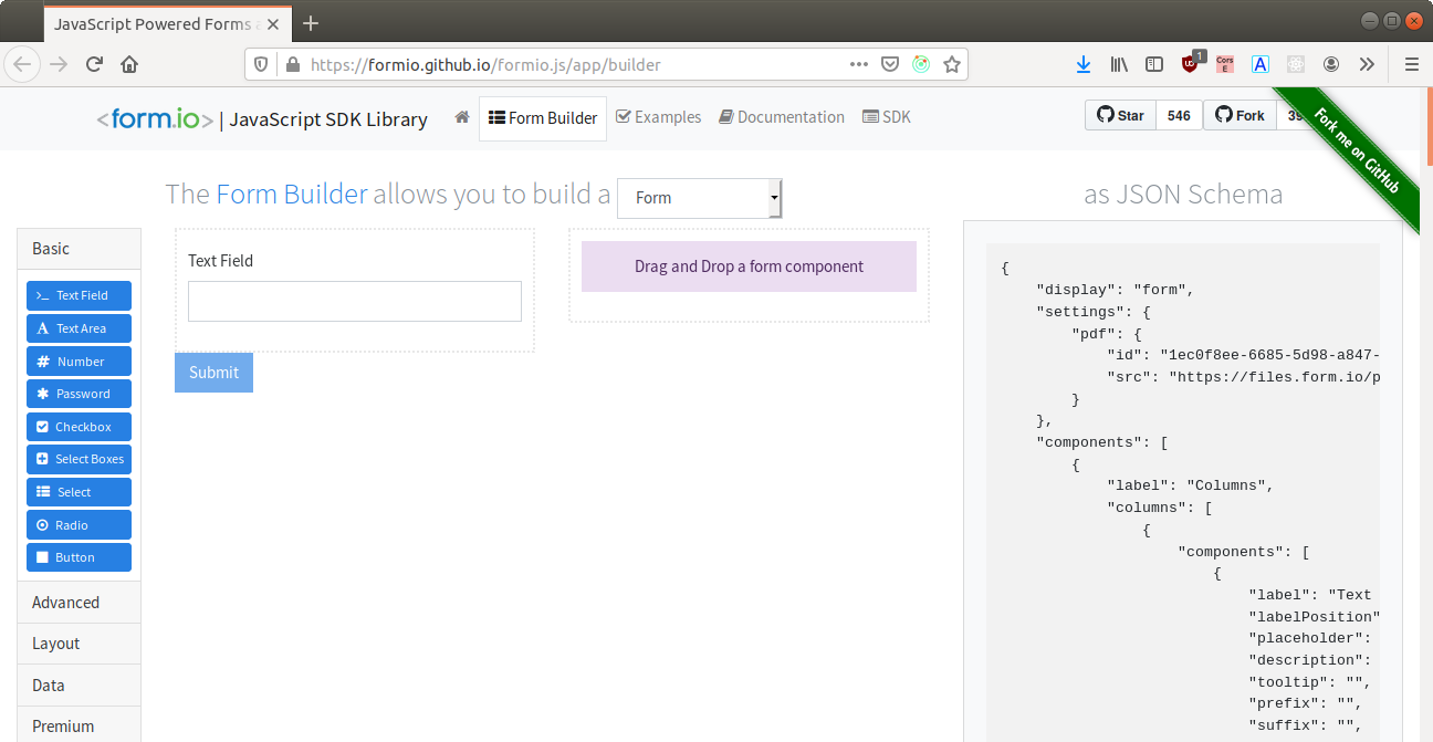 How to remove "Common Parameters" from the component. · Issue #558 · formio/formio.js · GitHub