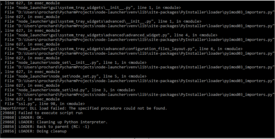 Node-launcher v6.0 fails to launch on Win10 · Issue #232 · lightning-power-users/node-launcher ...
