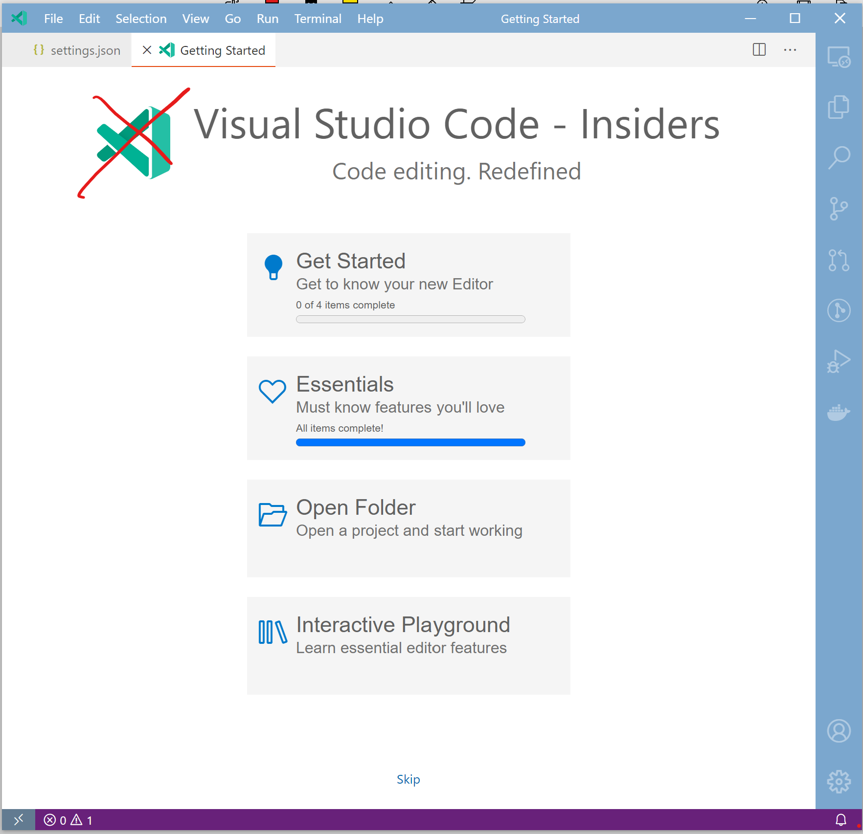 Collection of layout issues for Getting Started · Issue #111753 ...